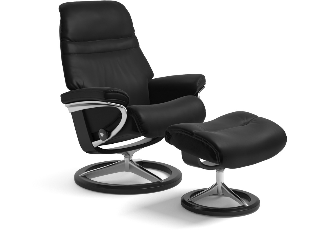 Stressless® Sunrise Leather Recliner - Signature Base - Danske Møbler ...